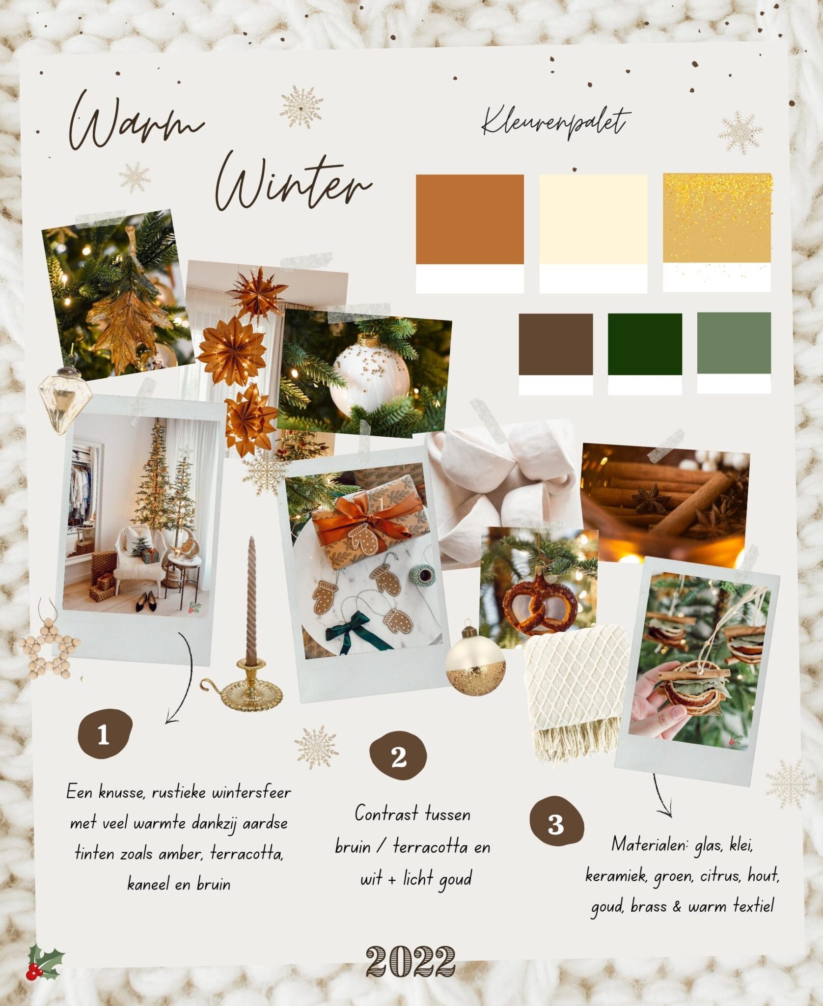 Kerst moodboard maken: mijn kerstversiering + gratis templates ...