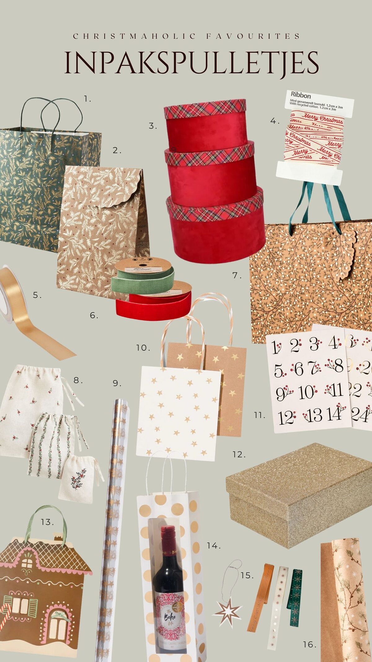 Kerstcadeaus inpakken: mooi cadeaupapier & lint! - Christmaholic
